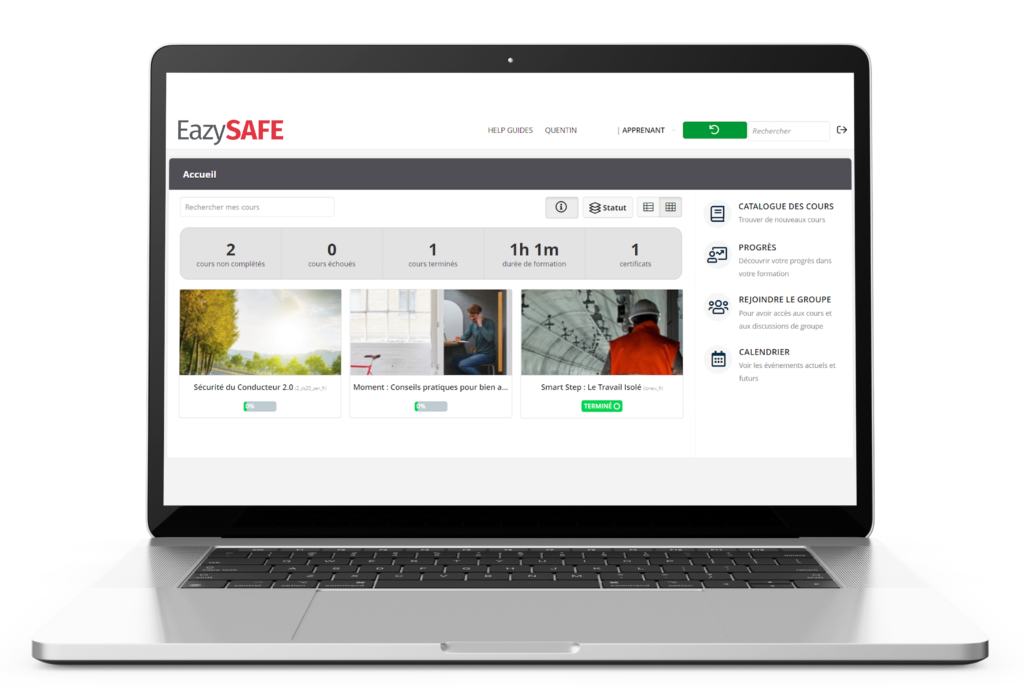 Our EHS Training & Induction Platform | EazySAFE